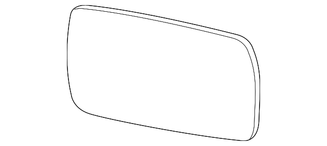 2006-2009 BMW Mirror Glass 51-16-7-168-182 | BMW Parts Source