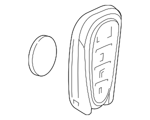 13547793 - Remote Control Door Lock and Theft Deterrent Transmitter GM ...