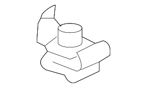 53879-17020 - Bumper Cover Lower Retainer - 1993-2014 Lexus | MyLexusParts