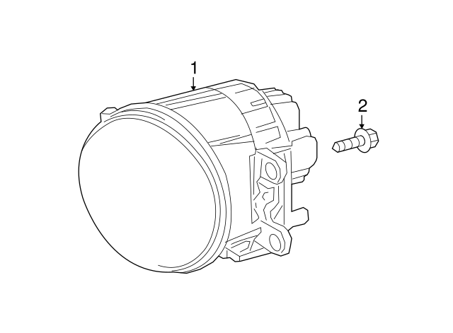 2014-2021 Lexus Fog Lamp Assembly 81210-0E050 | OEM Parts Online