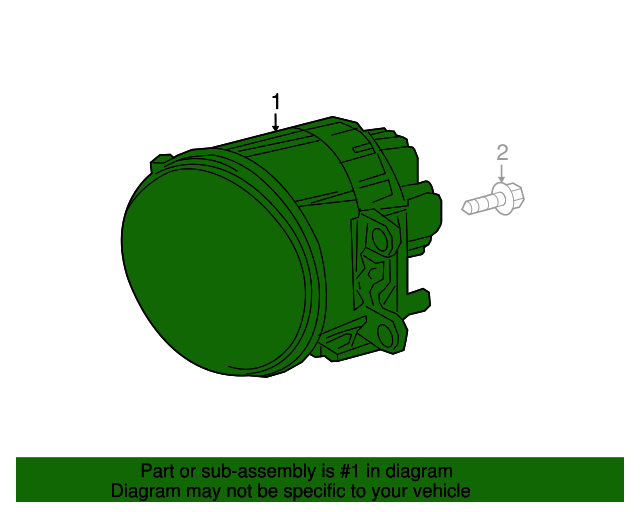 2014-2021 Lexus Fog Lamp Assembly 81220-0E030 | OEM Parts Online