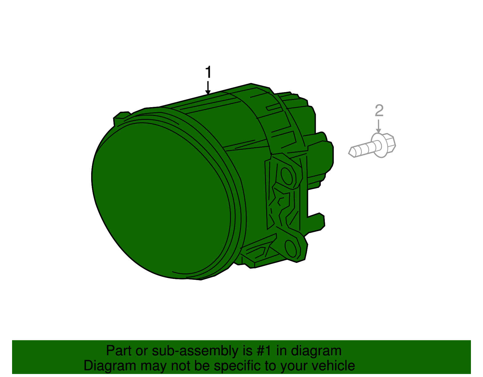 2014-2021 Lexus Fog Lamp Assembly 81220-0E030 | Retail Performance Auto ...