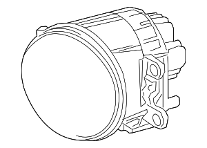 2014-2021 Lexus Fog Lamp Assembly 81220-0E030 | OEM Parts Online