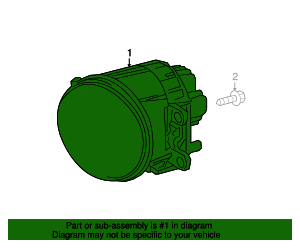 2014-2021 Lexus Fog Lamp Assembly 81210-0E050 | OEM Parts Online