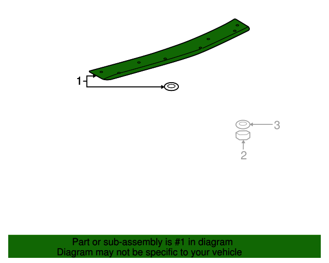 2005-2011 Cadillac STS Rear Spoiler 89024441 | OEPartsQuick