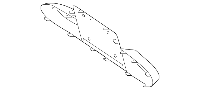 118-885-91-00 - License Bracket - 2020-2021 Mercedes-Benz ...