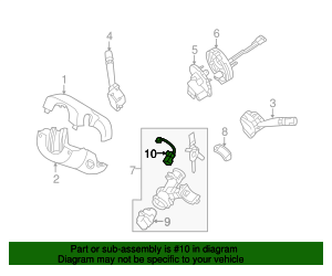 93170-2G020 - Warning Switch 2009-2010 Kia Optima | Kia.Parts Store