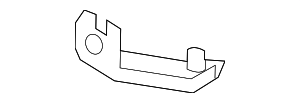 2017-2018 Hyundai Elantra Impact Bar Lower Bracket 86636-F2600 ...