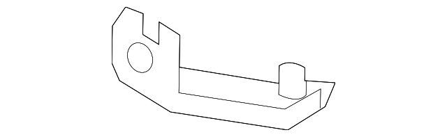 2017-2018 Hyundai Elantra Impact Bar Lower Bracket 86636-F2600 ...