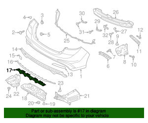 2017-2018 Hyundai Elantra Skid Plate 86665-F2500 | OEM Parts Online