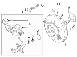 58550-C1000 - Brake Master Cylinder Piston 2019-2022 Kia | Kia.Parts Store