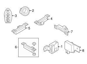 285E4-JK60A (285e4jk60a) - 2007-2020 Infiniti Antenna | Infiniti Parts Net