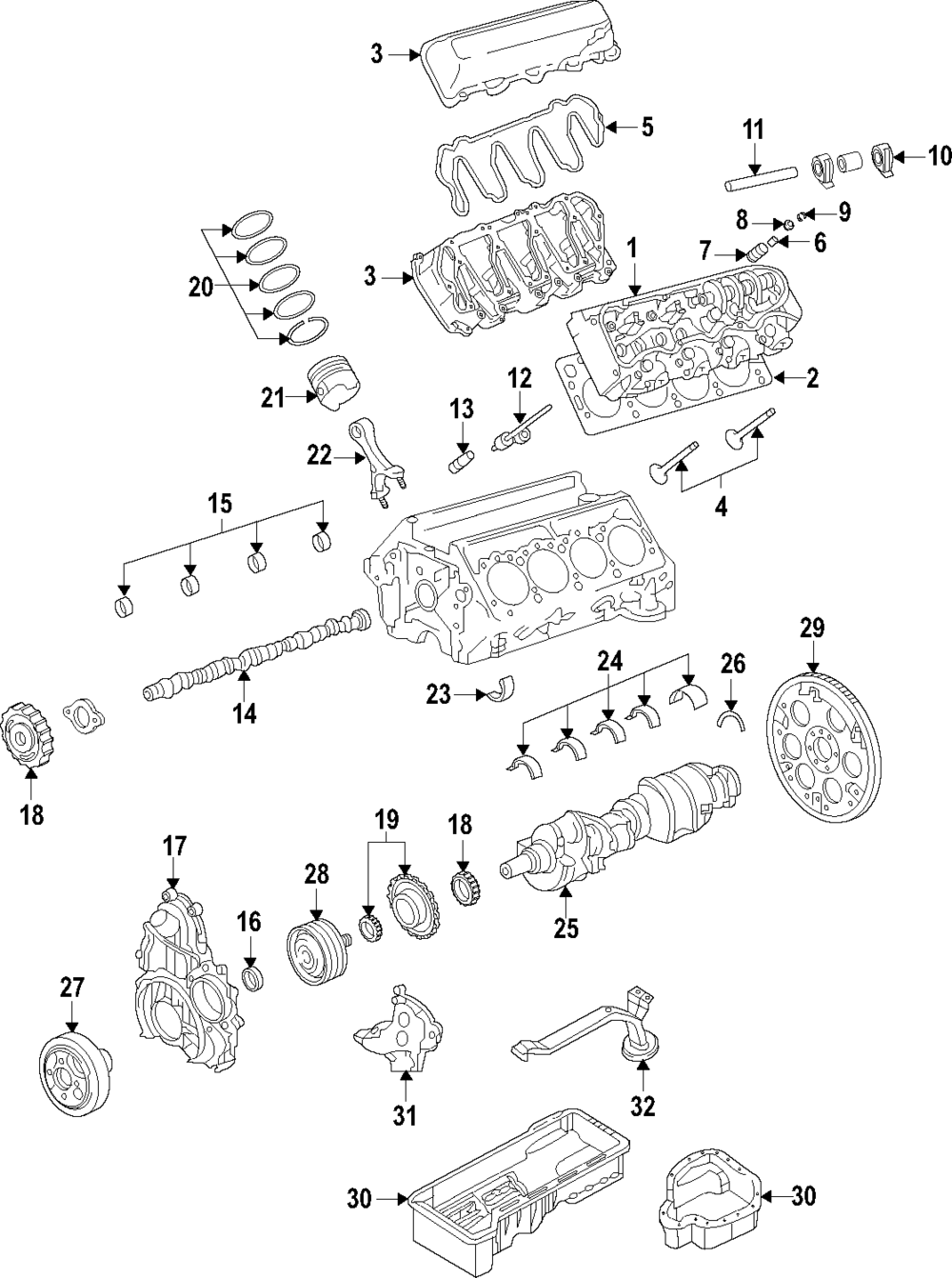2011-2016 GM Crankshaft 12680206 GM | GMPartsDirect.com