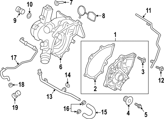 2017-2018 Porsche Macan Vent Hose 958-121-081-10 | OEM Porsche