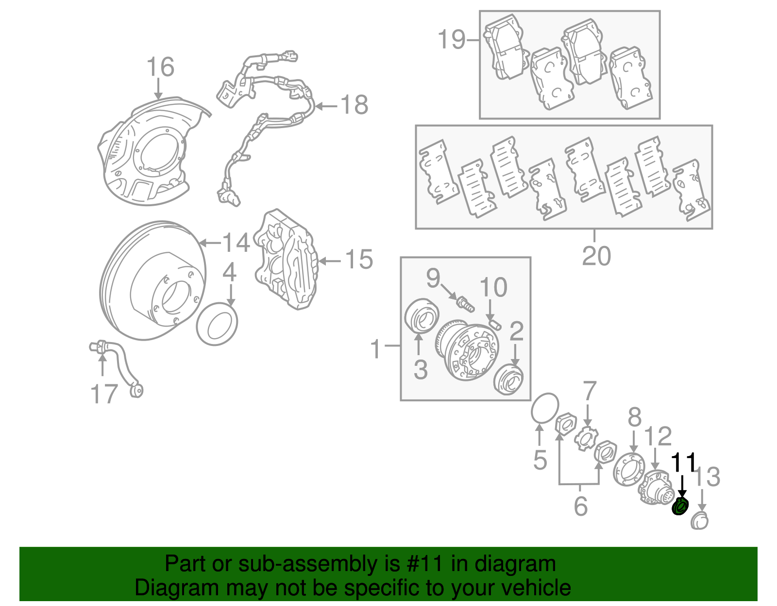 Genuine Toyota Snap Ring part# 90520-31007 for 1995-2007 Toyota Land ...