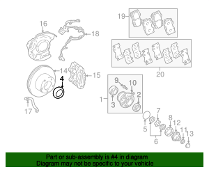 90311-70011 - Wheel Seal 1998-2007 Toyota Land Cruiser ...
