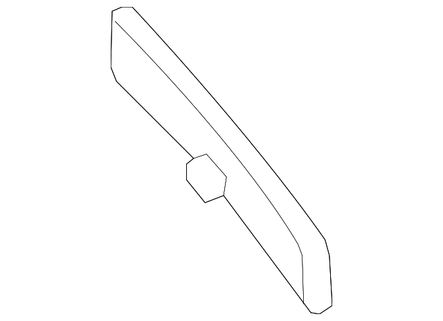 222-820-07-74 - Reflector 2014-2024 Mercedes-Benz | Mercedes-Benz USA Parts