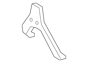 166-885-26-22 - Center Bracket 2012-2019 Mercedes-Benz | Mercedes-Benz ...