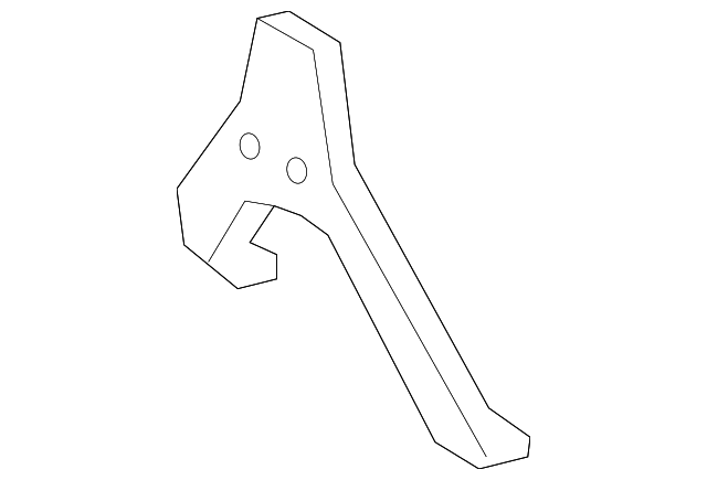 166-885-26-22 - Center Bracket 2012-2019 Mercedes-Benz | Mercedes-Benz ...