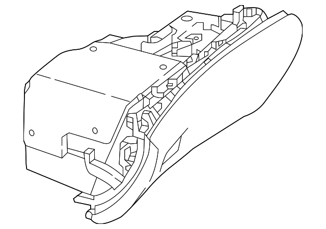 213-680-44-06-8U09 - Glove Box 2017-2020 Mercedes-Benz | Mercedes-Benz ...