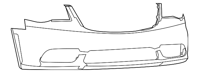 2011-2016 Chrysler Town & Country Bumper Cover 68088967AA | Mopar Parts ...