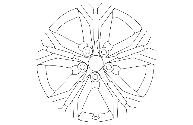 4260D-08030 - Wheel Sub Assembly Clad - 2021-2024 Toyota Sienna | OEM ...