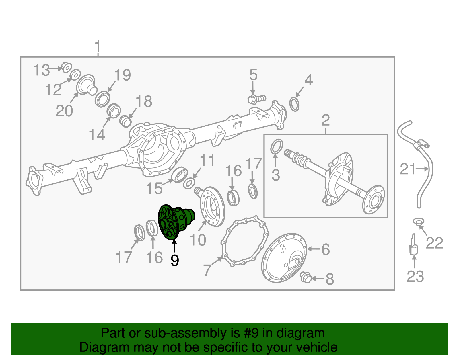 38420-1PA0A - Differential - 2012-2019 Nissan | Nissan OEM Parts Direct