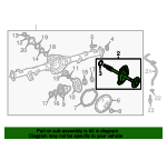 2012-2021 Nissan Axle Shaft - Driver's Side (LH) 38163-1PA0A ...