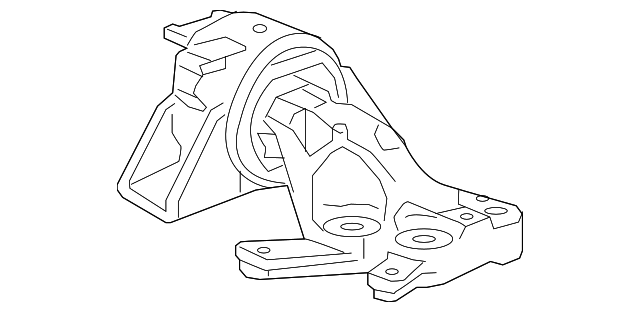 2013-2015 GM Automatic Transmission Mount 95090590 | TascaParts.com