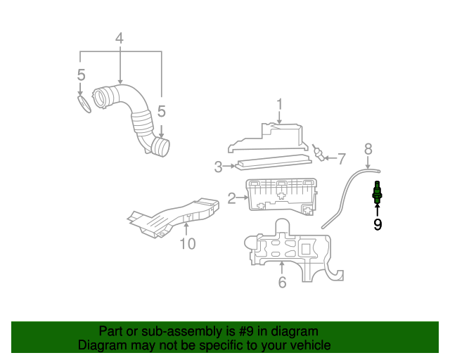 2007-2014 Mopar PCV Valve 5047002AA | TascaParts.com