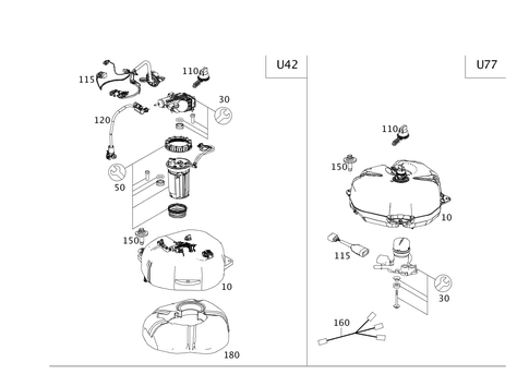 AdBlueÄ‚Â‚Ä¹Ë Container and Lines for 2016 Mercedes-Benz E 250 ...