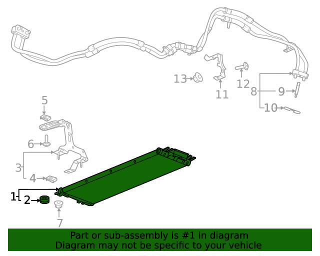 84742545 GM Transmission Fluid Auxiliary Cooler | GM Parts Store