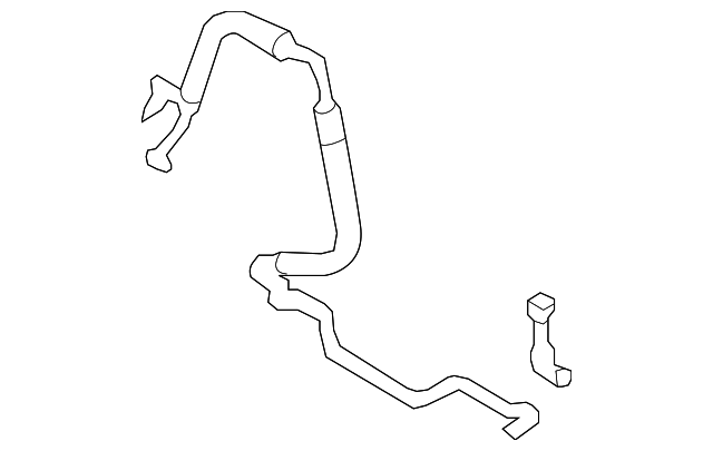 2005-2010 Hyundai Sonata Pressure Hose 57510-3K000 | QuirkParts