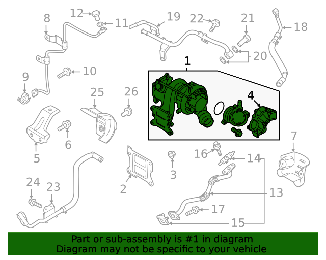 28231-2M900 - Turbocharger - 2021-2023 Hyundai | hyundaiparts