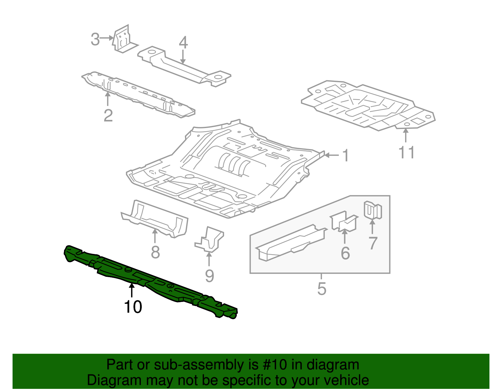 Buy Genuine GM Auto Parts - Support (Part # 25937242) | GM Parts Store