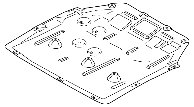 Genuine BMW 51-75-8-498-395 | Under Cover | FREE Shipping on Most ...