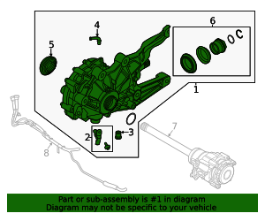2021-2024 Ford Carrier Assembly L1MZ-3B403-M | Karl Kustoms OEM Parts