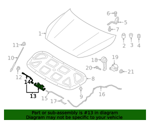 81130-M6000 - Latch 2019 Kia Forte | Kia.Parts Store