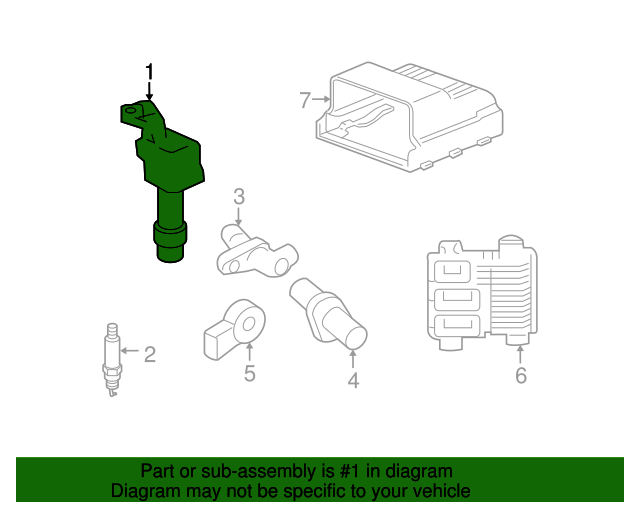 12632479 - Ignition Coil - 2007-2020 GM | Findlay Part