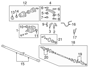 OEM 2007-2011 Honda Case Kit, T.C.D 41011-R09-A00 | Majestic Honda ...