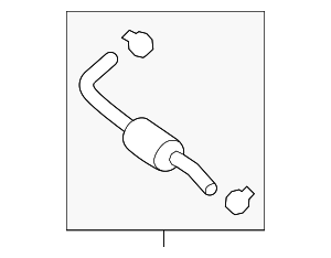 2012-2024 GM Positive Crankcase Ventilation Tube 12680863 GM ...