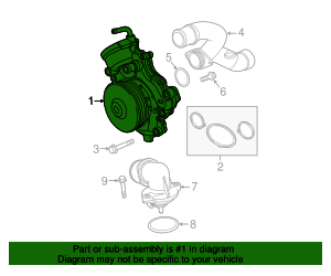 2014-2019 Mopar Pump 68211202AB | Mopar Parts Canada