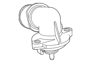 2014-2020 Mopar Engine Coolant Thermostat Kit 68253514AA | TascaParts.com