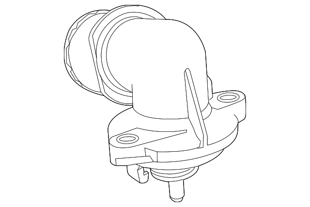 2014-2020 Mopar Engine Coolant Thermostat Kit 68253514AA | TascaParts.com