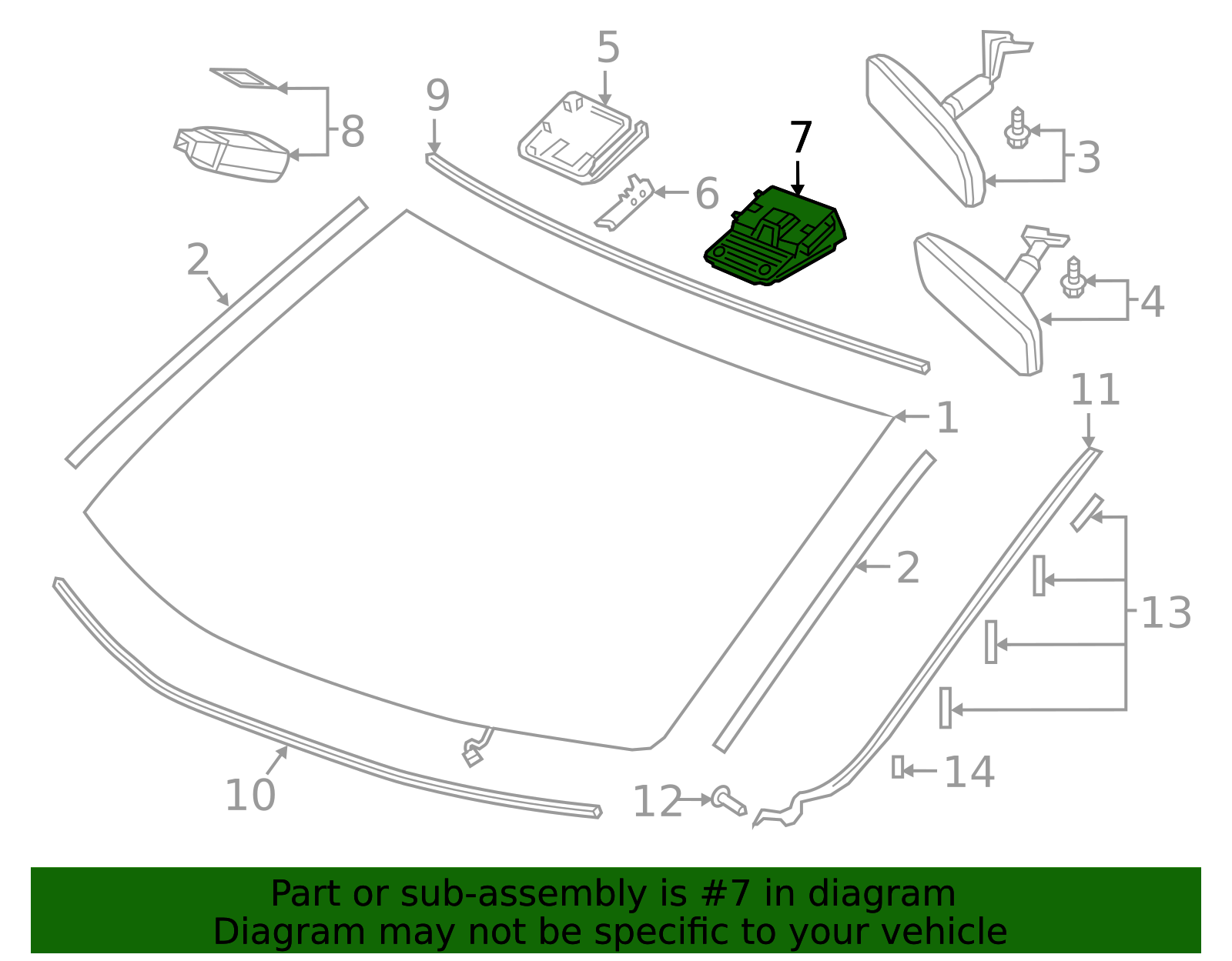 36160-THR-A81 - Camera Assembly Monocular (Rewritable) - 2019 Honda ...
