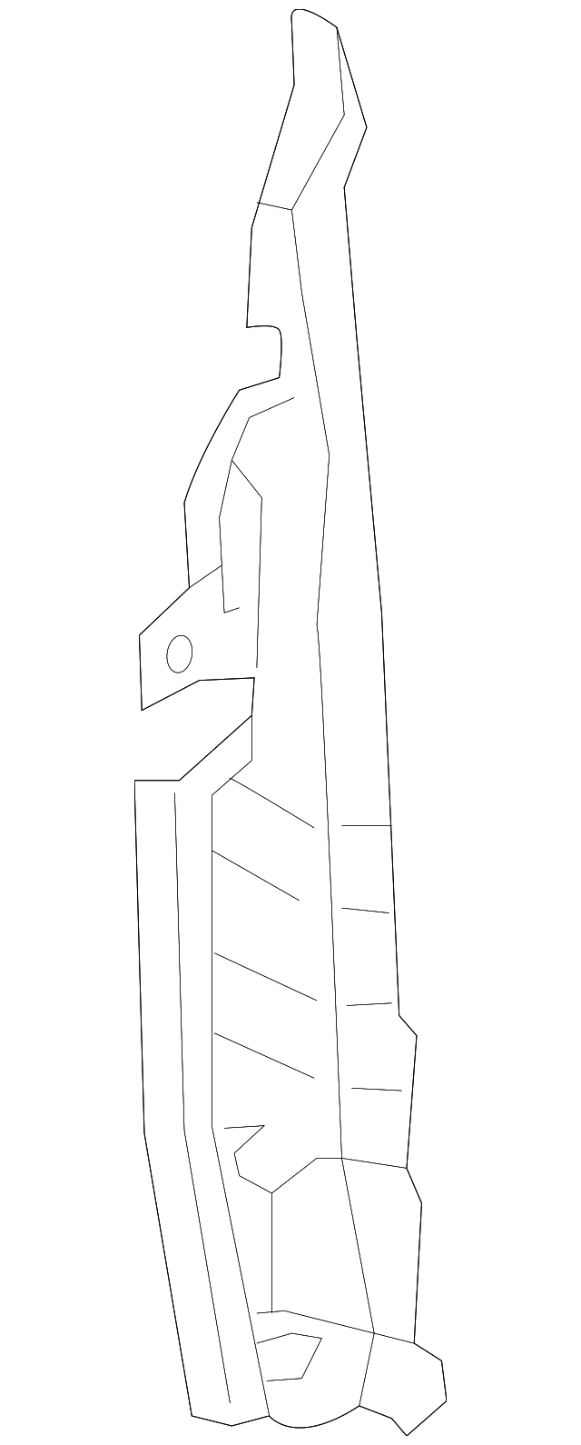 74155-TBA-A00 - Enclosure L Front Fender - 2016-2020 Honda Civic ...