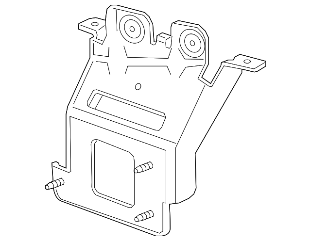 84375229 - Forward Range Radar Bracket 2019-2024 Chevrolet Blazer ...
