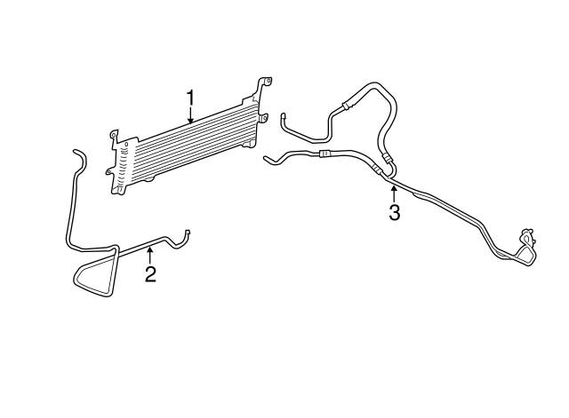 2008-2015 Cadillac CTS Trans Cooler 25829909 | TascaParts.com