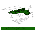 2014-2022 Ram Exhaust Manifold - Driver's Side (LH) 5045485AC ...