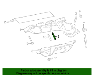 2013-2023 Mopar Heat Shield Stud 06510141AA | Mopar Parts Canada